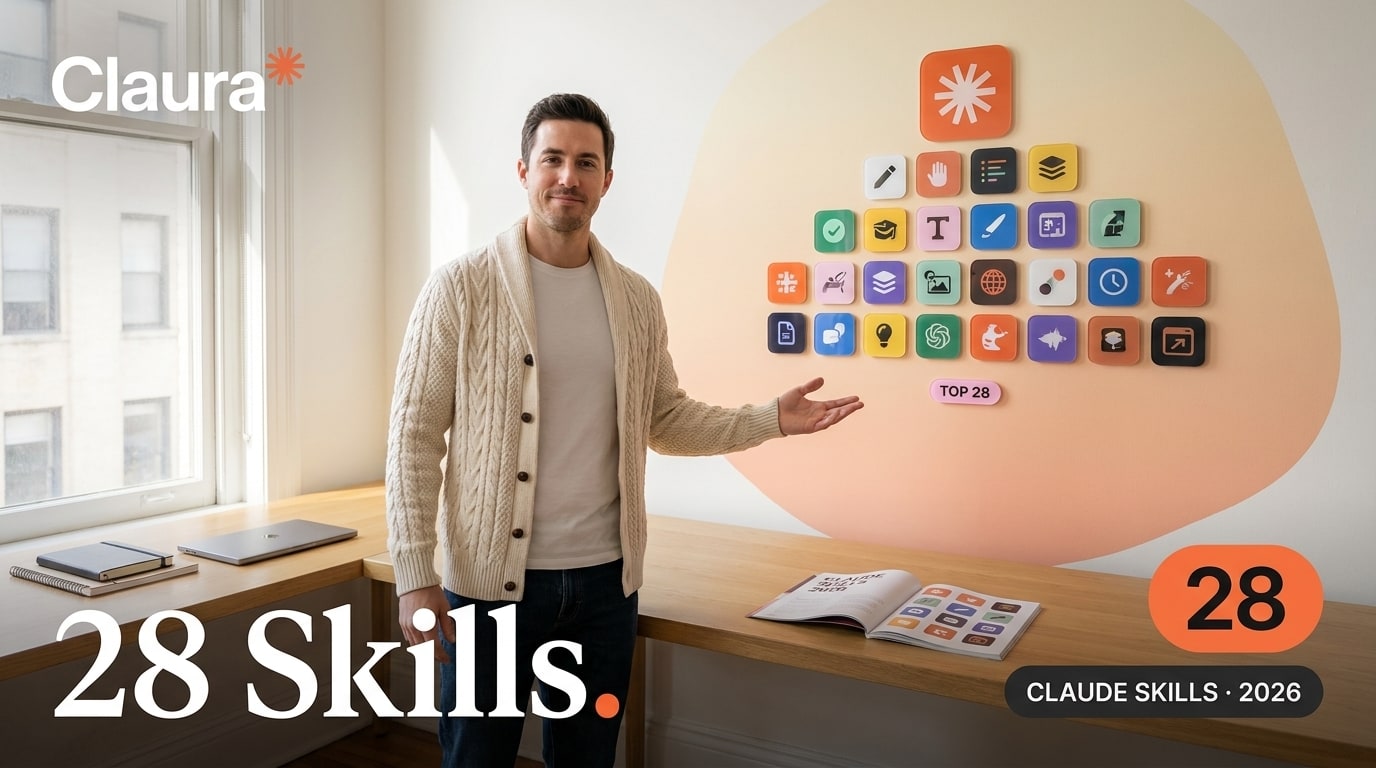 Las mejores Claude skills 2026 · las 28 que importan — Claura